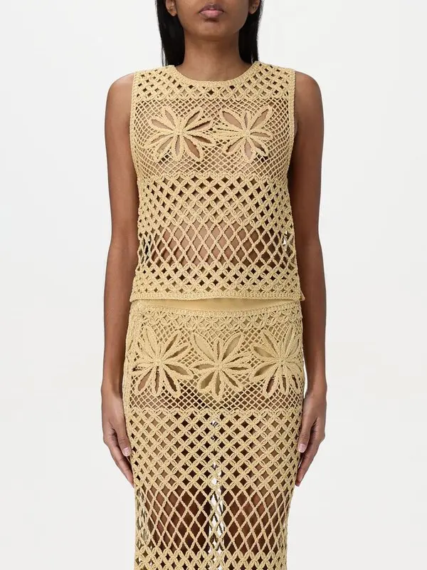 Pinko Crocheted Top