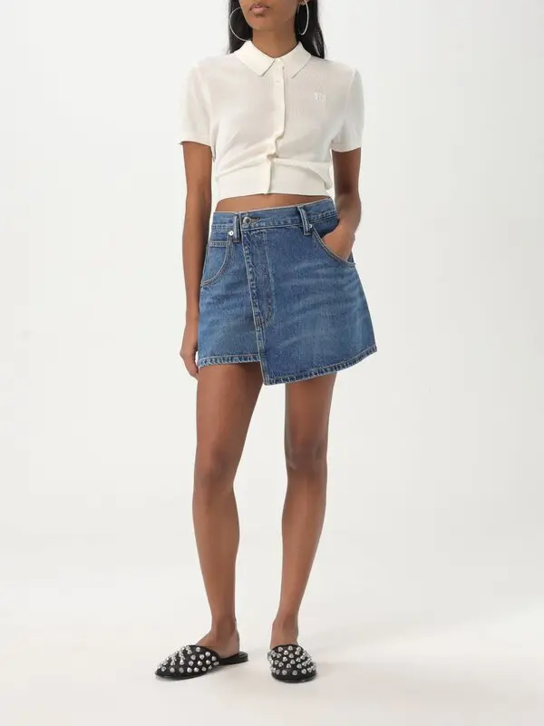Alexander Wang Denim Mini Skirt