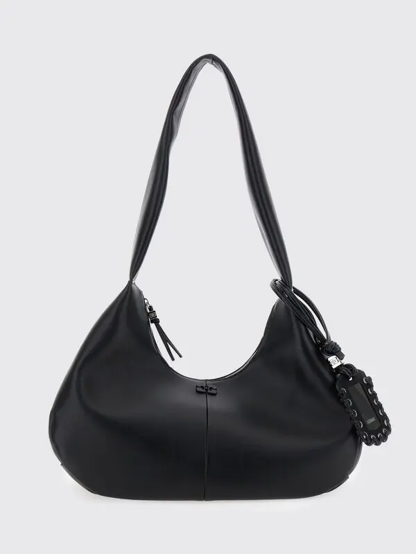GANNI Shoulder Bag - Black