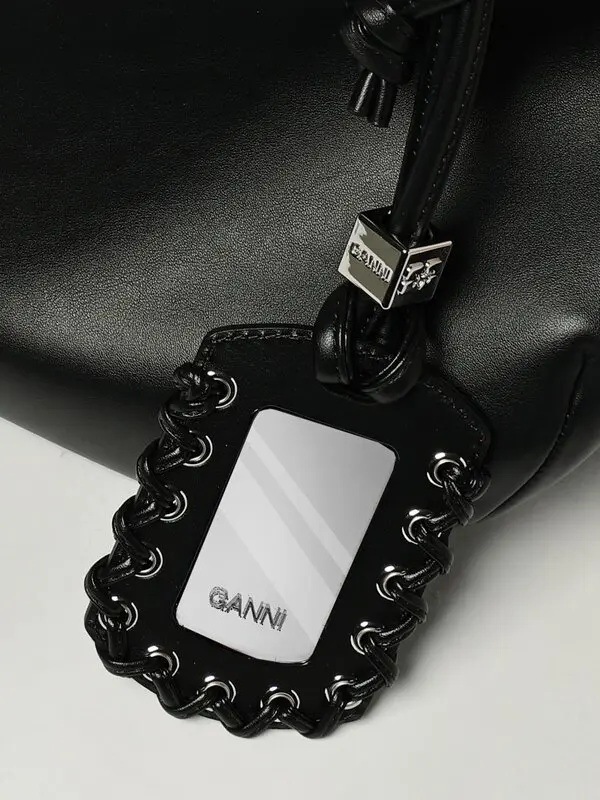 GANNI Shoulder Bag - Black