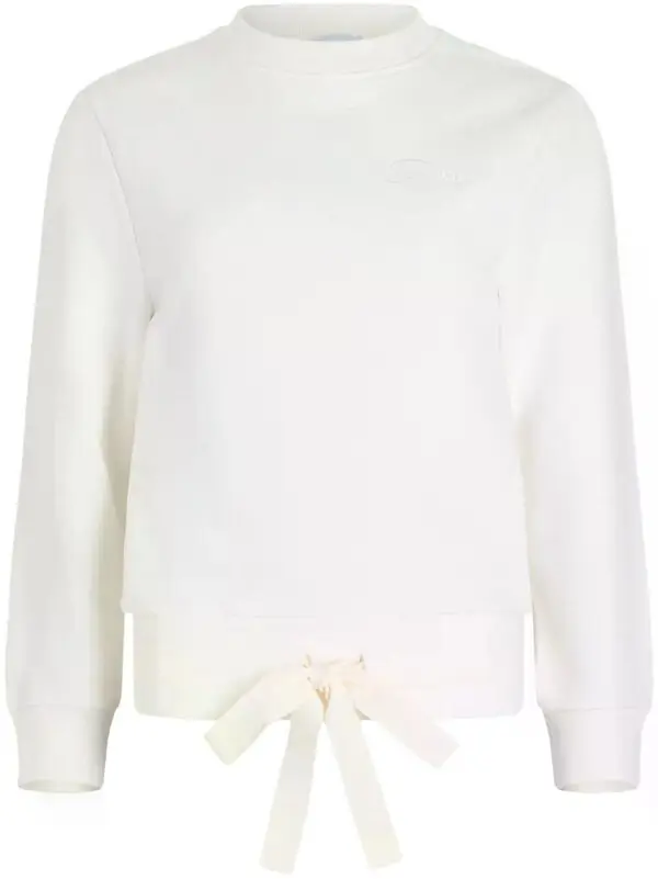Patou Logo-embroidered Sweatshirt - White