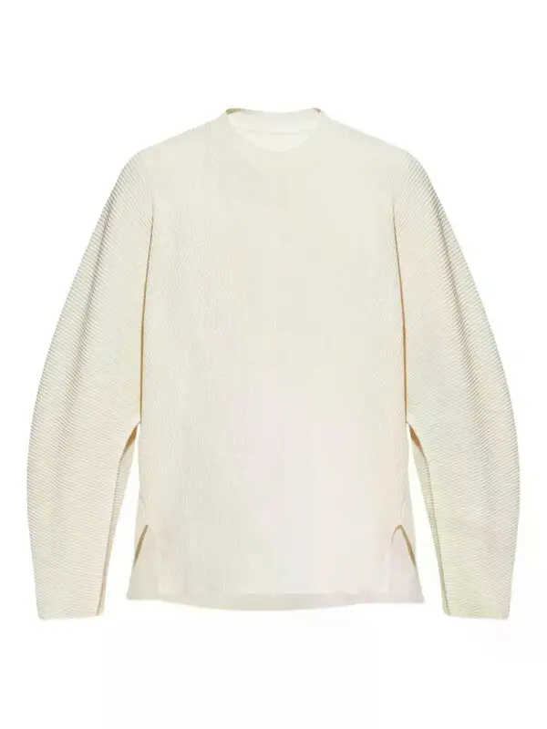 Issey Miyake Cotton Sweater - Neutrals