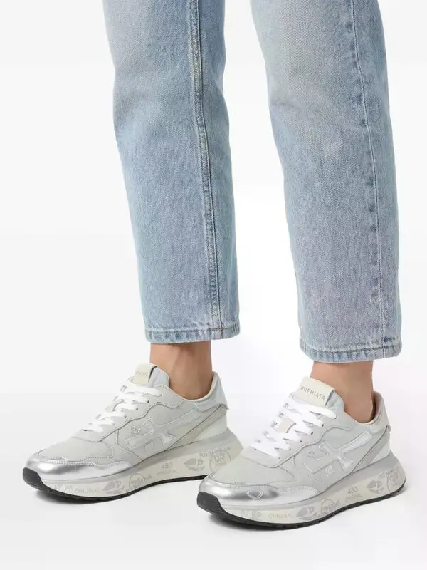 Premiata Lauryn Panelled Sneakers - Grey