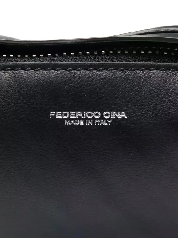 FEDERICO CINA Mini Tortellino Tote Bag - Black