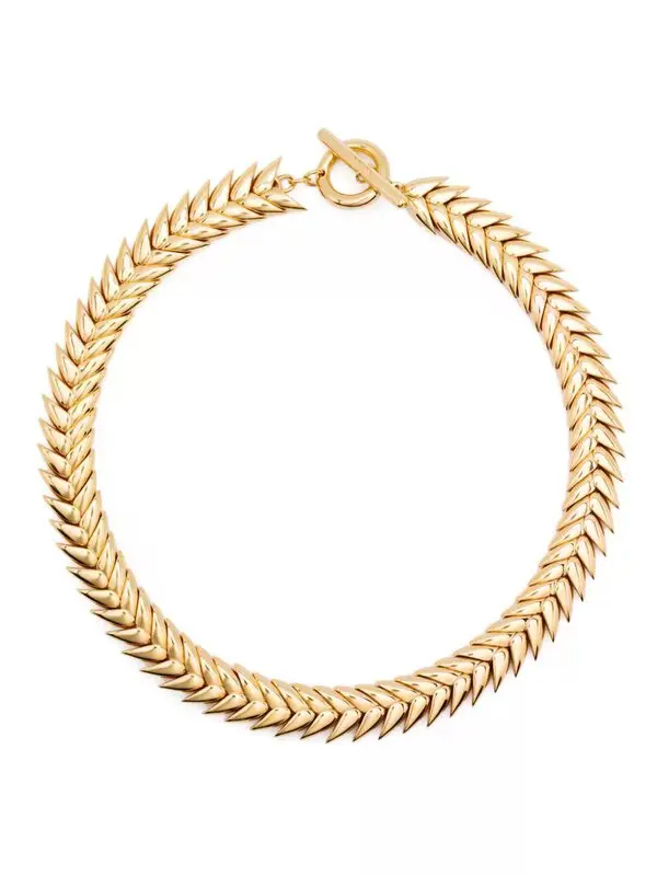 Bevza Spikelet Necklace - Gold