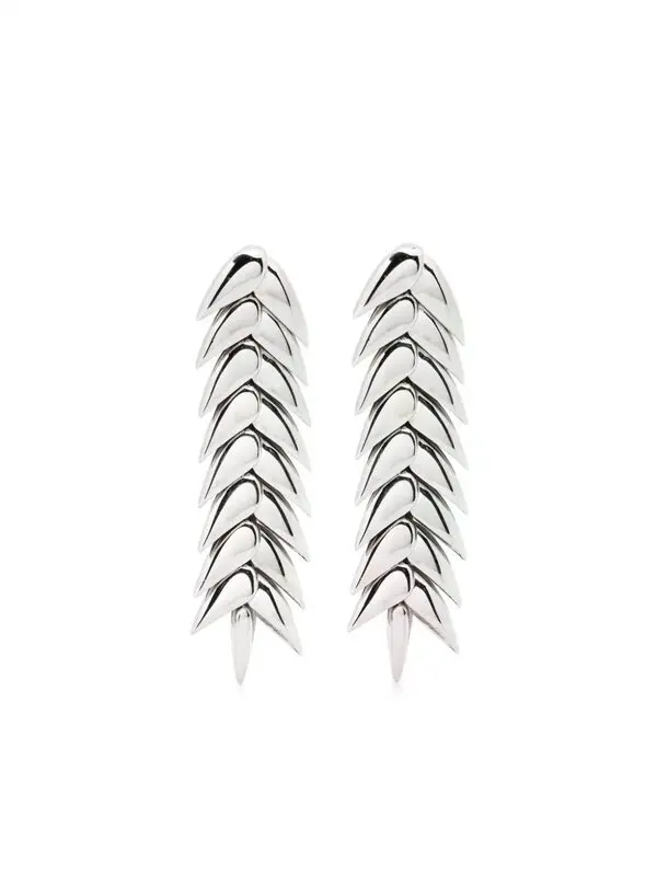 Bevza Spikelet Drop Earrings