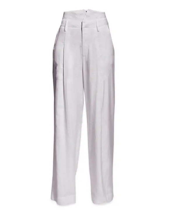 AS By DF Mimi Trousers High Rise Wide Leg