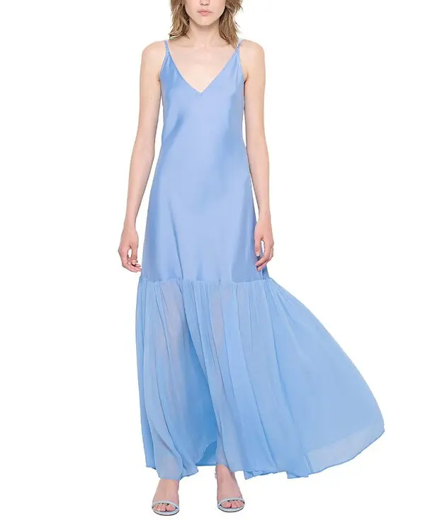 AS By DF Provence Maxi Dress - Provence Blue