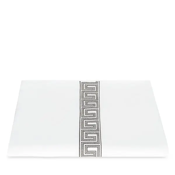 MATOUK Ophelia Percale Duvet Cover, Full/queen - Mocha