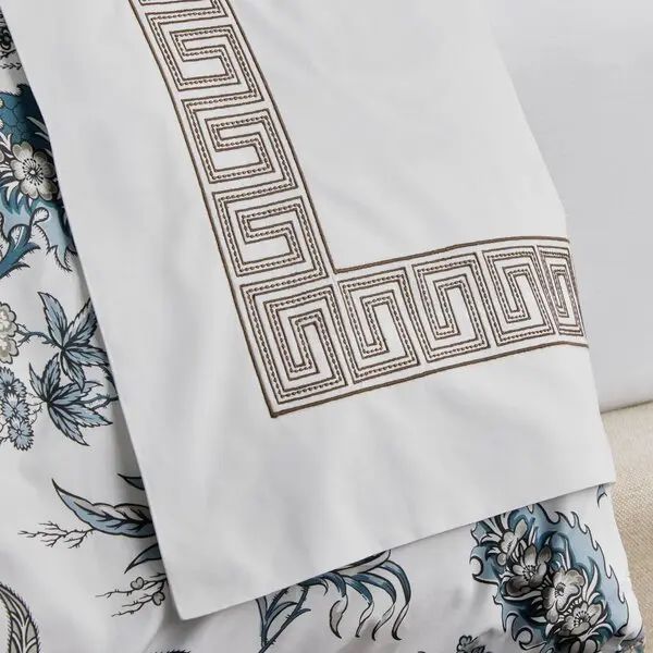 MATOUK Ophelia Percale Standard Sham - Mocha