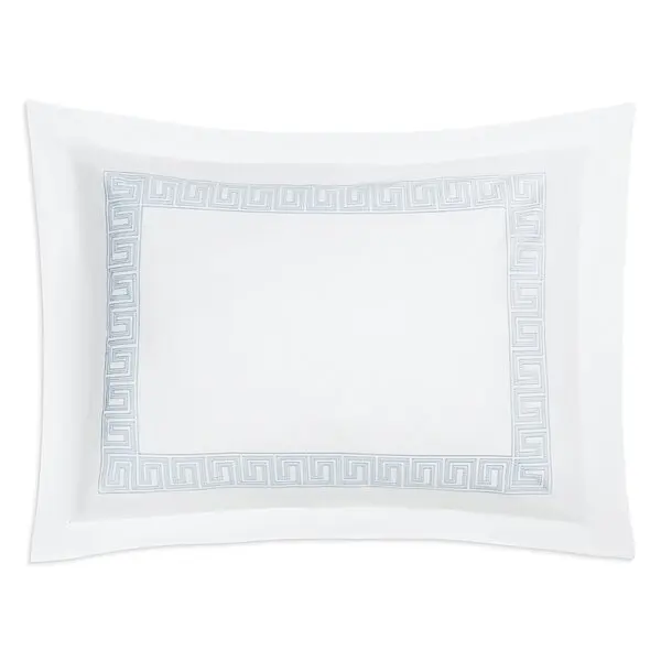 MATOUK Ophelia Percale King Sham - Light Blue