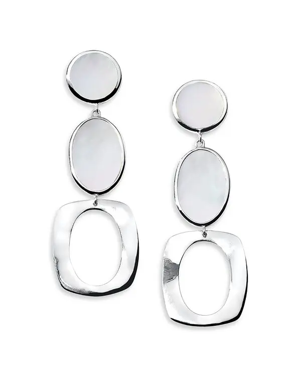 Ippolita Sterling Rock Candy Mother Of Pearl Drop Earrings - Silver