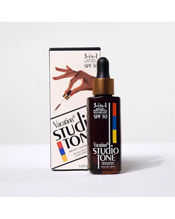 VACATION Studio Tone Spf 50 Bronzing Drops For Face 1 Oz - No Color