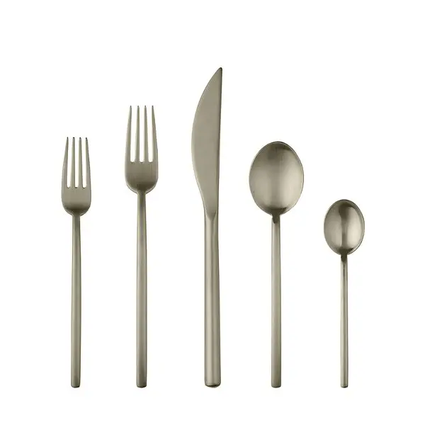 MEPRA Due 20-piece Flatware Set, Service For 4 - Ice Champagne