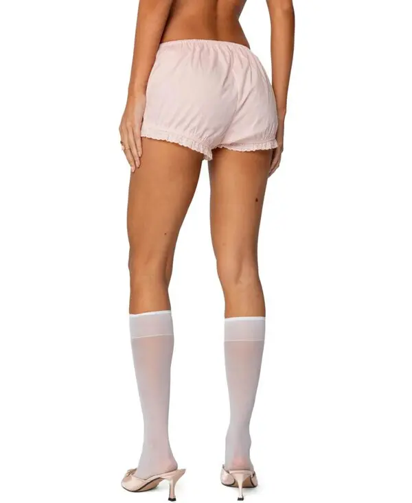 EDIKTED Lona Bloomer Shorts