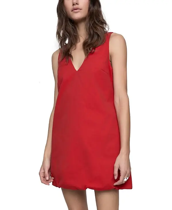 Rebecca Minkoff Leia Bubble Mini Dress - Red