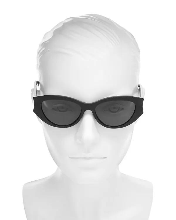 Dior Diorglow B11 Cat Eye Sunglasses - Black/smoke