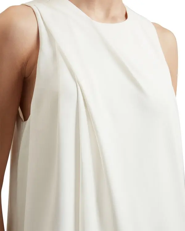 Ted Baker London Draped Sleeveless Top - Ivory