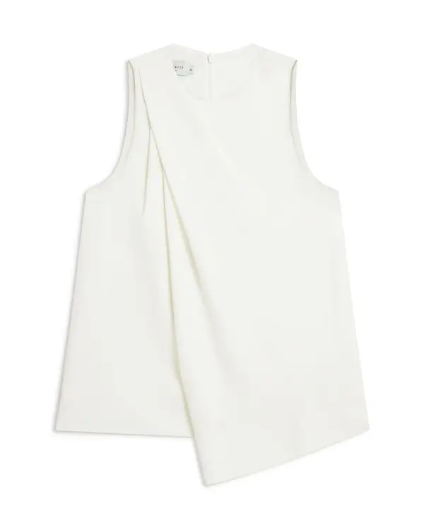 Ted Baker London Draped Sleeveless Top - Ivory