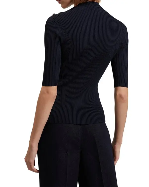 Ted Baker London Elia Rib Knit Top