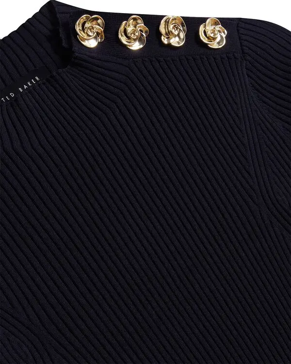 Ted Baker London Elia Rib Knit Top