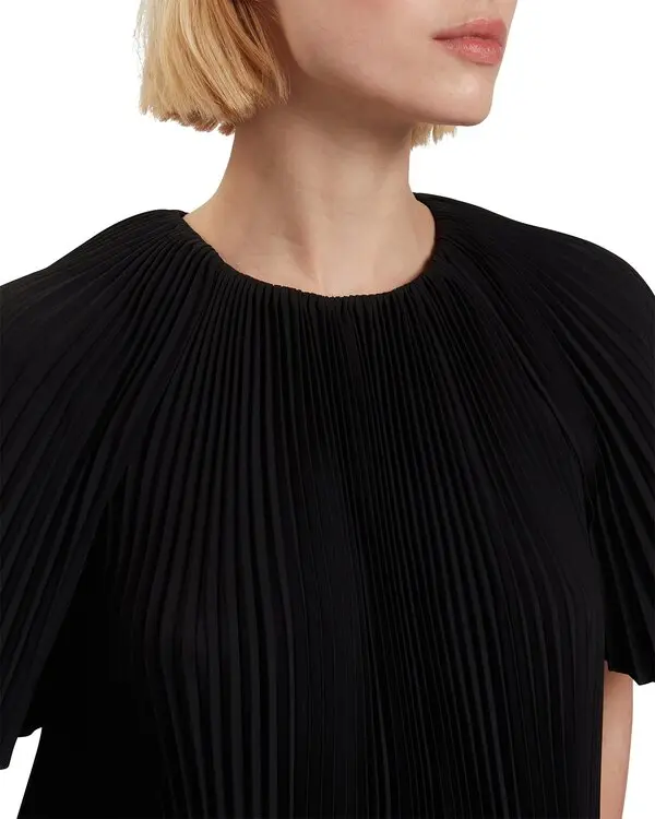 Ted Baker London Agara Pleated Short Sleeve Blouse