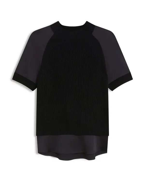 Ted Baker London Layered Knit Top