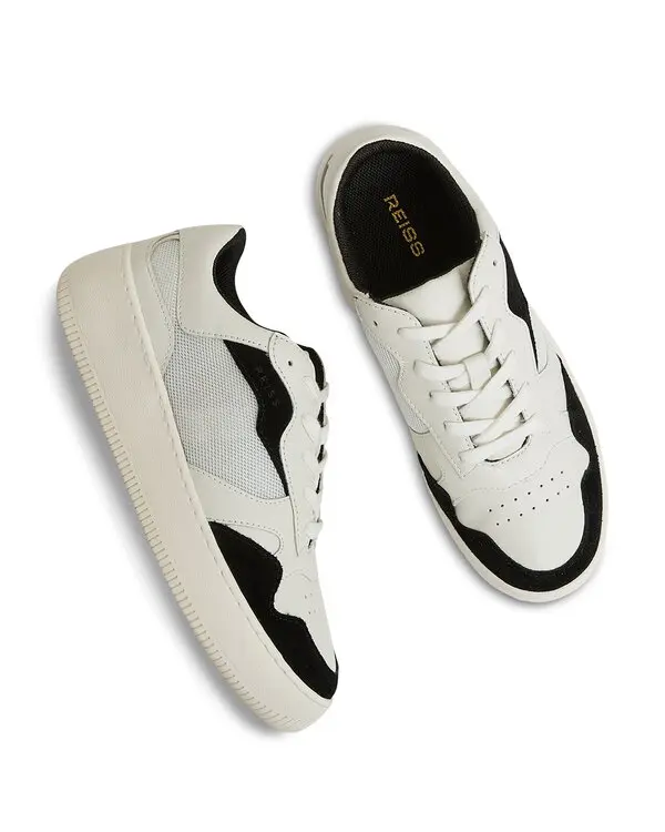REISS Low Top Trainer Sneakers
