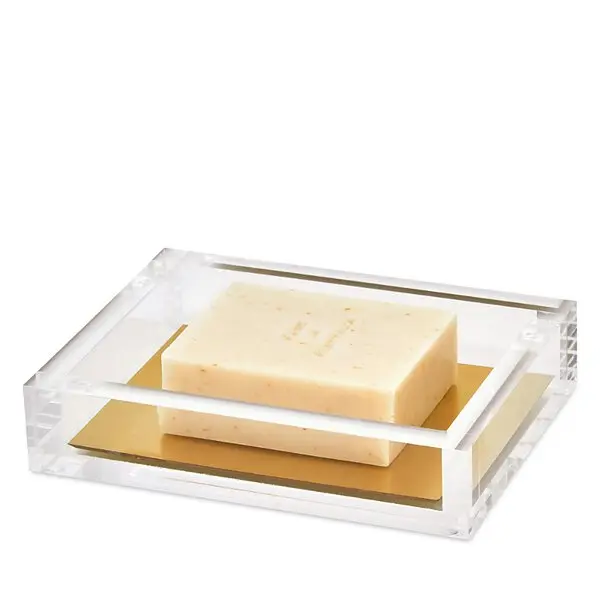 TIZO Lucite Soap Dish - Gold