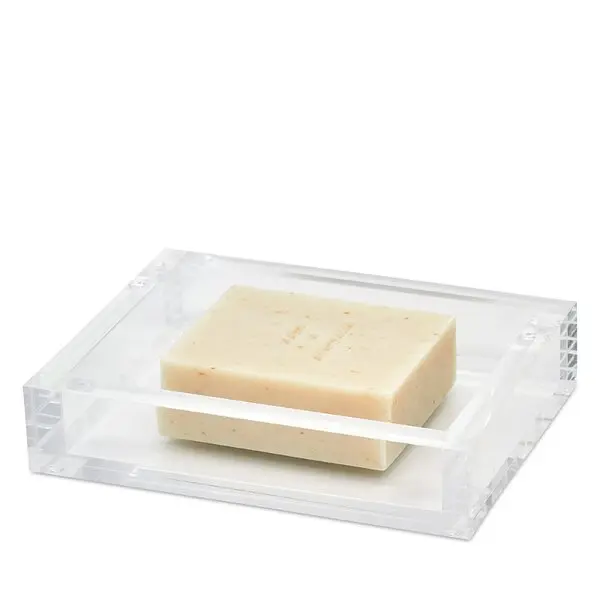 TIZO Lucite Soap Dish, Clear - No Color