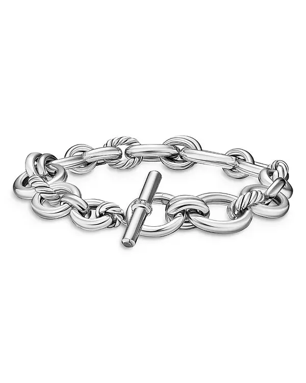 David Yurman Dy Mercer Chain Bracelet - Silver