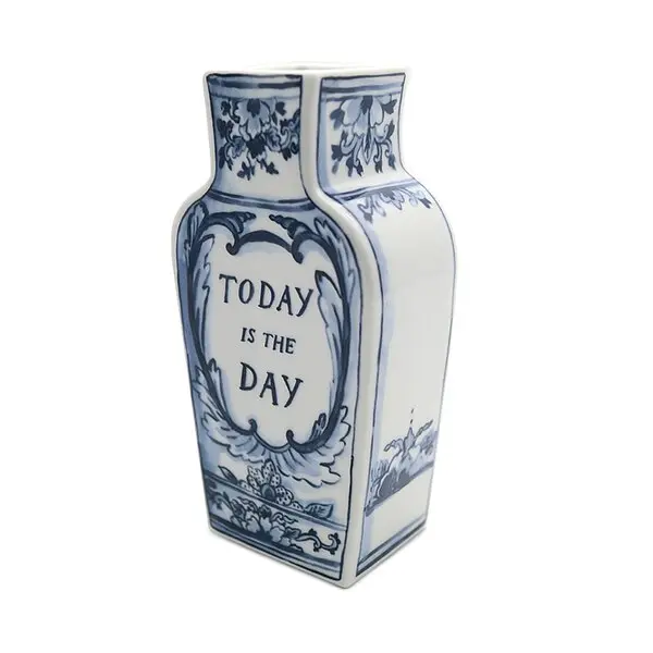 Twig New York Well Versed Today 7 Vase - Blue
