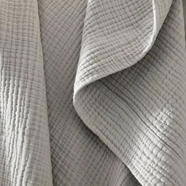 BOLL & BRANCH Dream Throw Blanket - Mist