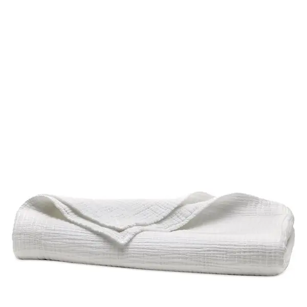 BOLL & BRANCH Dream Throw Blanket - White