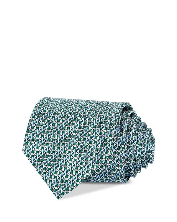 FERRAGAMO Classic Chain Link Neck Tie