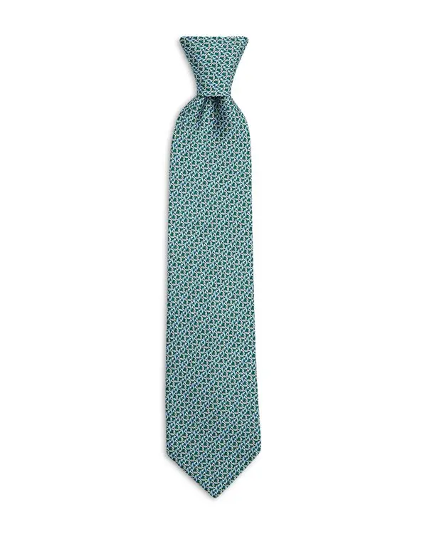 FERRAGAMO Classic Chain Link Neck Tie