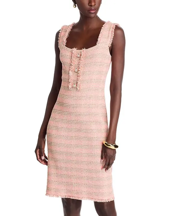 Misook Tweed A-line Dress