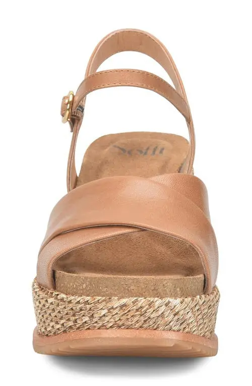 SOFFT Diana Espadrille Platform Wedge Sandal