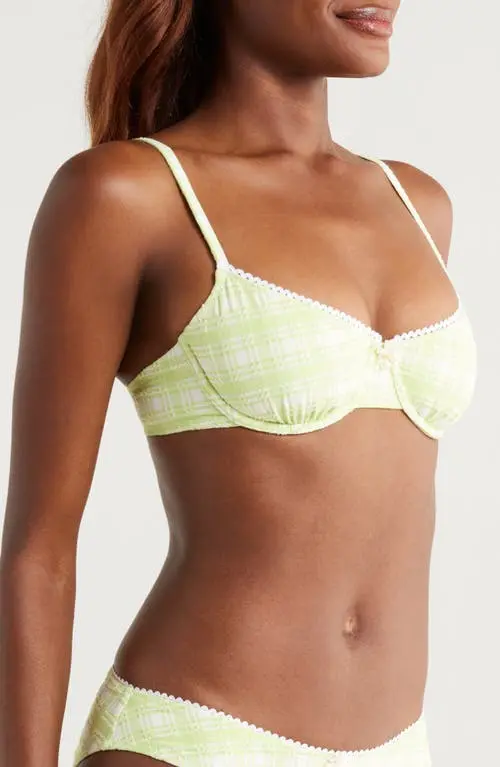 Solid & Striped Daphne Underwire Bikini Top - Matcha