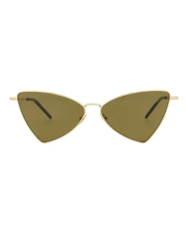 Saint Laurent Cat Eye Sunglasses - Gold/brown (sl303jerry