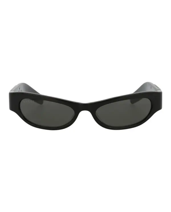 Gucci Cat Eye Frame Recycled Acetate Sunglasses - Black/grey (gg1635s