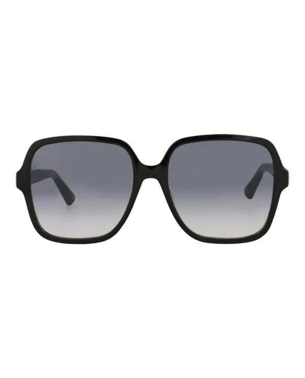 Gucci Acetate Square Frame Sunglasses - Black/grey (gg1189s