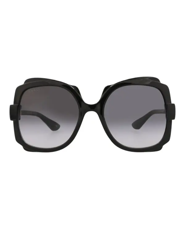 Gucci Round Frame Sunglasses - Black/grey (gg1431s