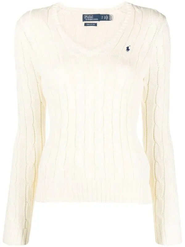 Polo Ralph Lauren Pima Cotton Kimberly Pullover - Parchment Cream