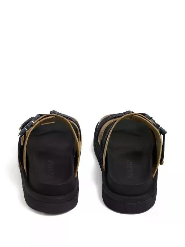 Fusalp Double Buckle Sandals - Brown