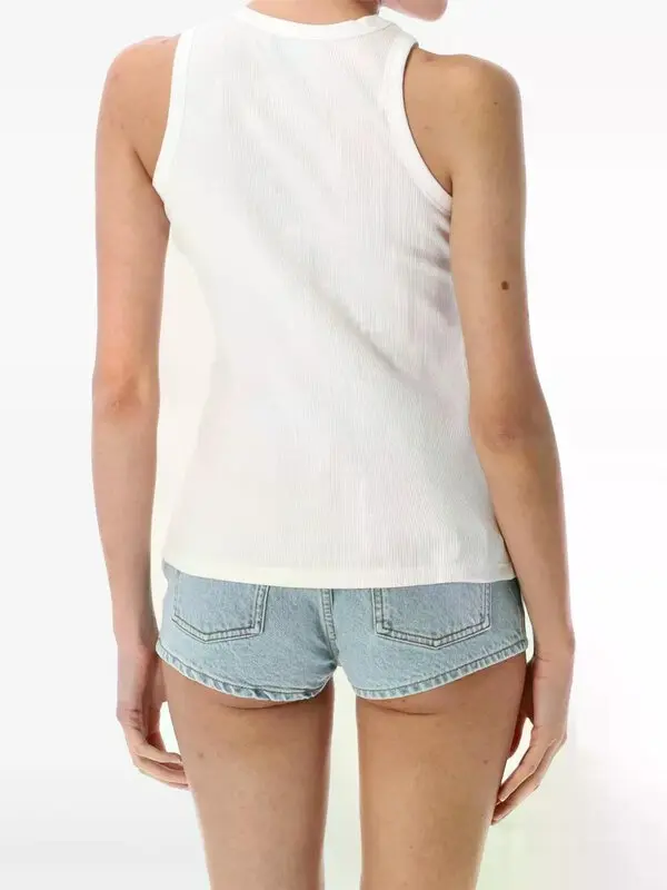 Coperni Washing Clip Tank Top - White