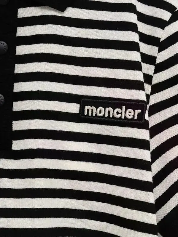 Moncler Striped Polo Shirt