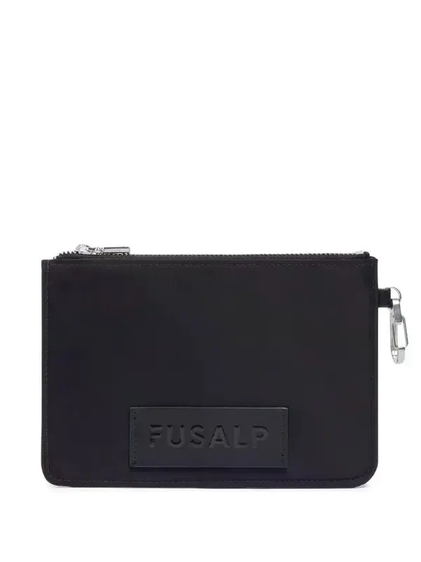 Fusalp Logo-appliqué Wallet - Black