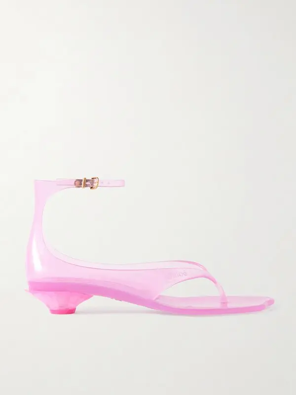 Chloé Jelly Tpu Sandals - Pink