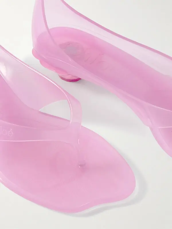 Chloé Jelly Tpu Sandals - Pink